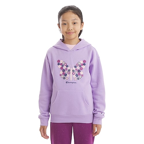Click here for Girls (7-16) Champion(R) Floral Butterfly Pullover... prices