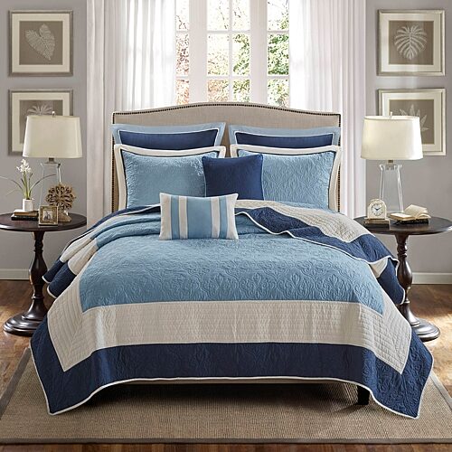 Click here for Madison Park Attingham 7-Pc. Quilt Set  Full/Queen... prices
