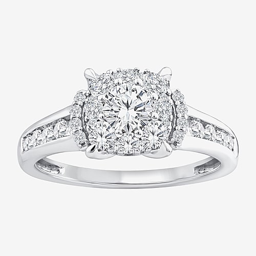 Click here for (F / Si2) Womens 1 CT. T.W. Lab Grown White Diamon... prices