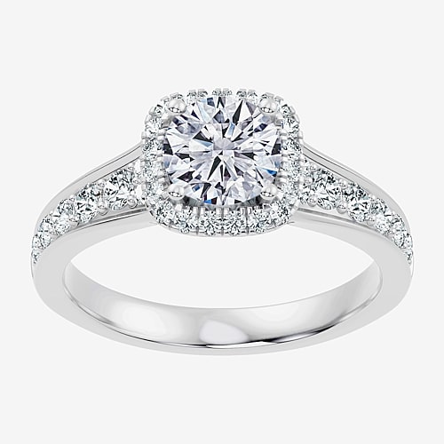 Click here for (F-G / Vs2-Si1) Womens 1 1/2 CT. T.W. Lab Grown Wh... prices