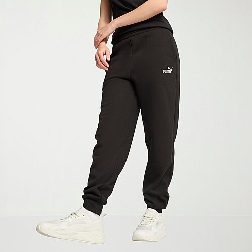 Click here for PUMA Womens Cuffed High Rise Regular Fit Fleece Sw... prices