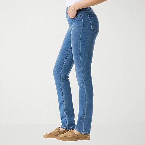 Click here for Gloria Vanderbilt Womens Amanda Pull On Knit Denim... prices