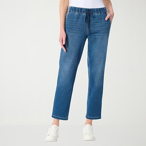Click here for Gloria Vanderbilt Womens Anya Straight Leg Knit De... prices