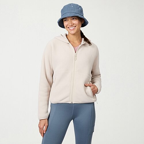 Click here for Free Country Womens Fleece Hooded Lightweight Jack... prices