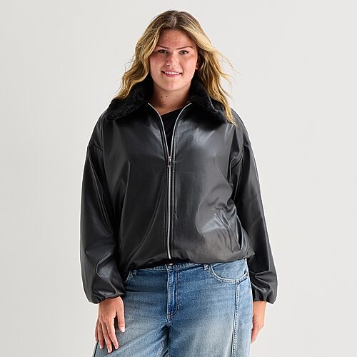 Click here for Forever 21 Womens Juniors Plus Fleece Midweight Wo... prices