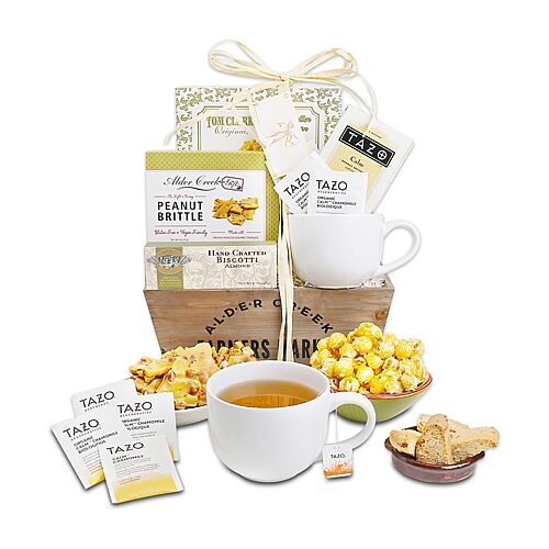 Click here for Alder Creek Serenity Tea Crate Food Set  One Size... prices