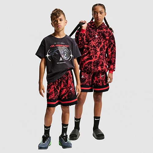 Click here for Nike Ja Morant Boys and Girls 7-20 Dri-fit Basketb... prices