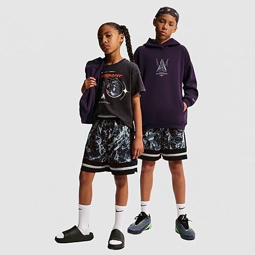 Click here for Nike Ja Morant Boys and Girls 7-20 Dri-fit Basketb... prices