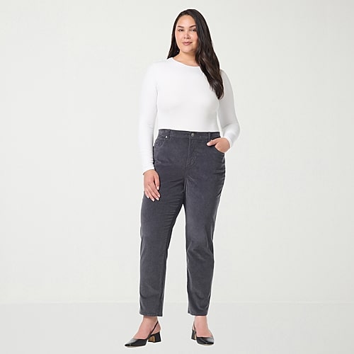 Click here for Gloria Vanderbilt Amanda Womens Plus High Rise Str... prices