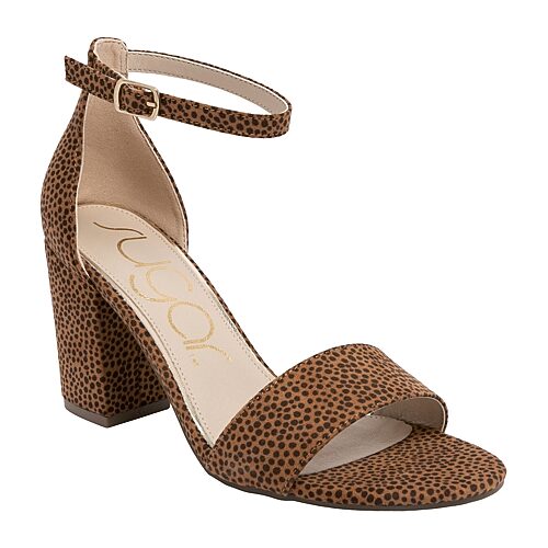 Click here for Sugar Womens Machelene Heeled Sandals  6 Medium  B... prices