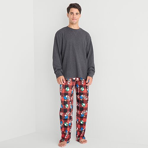 Click here for Disney Mjc Mens Super Mario Pajama Pants  Large  O... prices