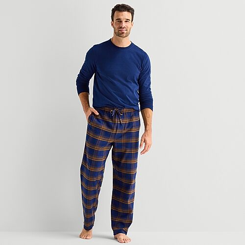 Click here for St. Johns Bay Mens Flannel Pajama Pants  Medium  B... prices