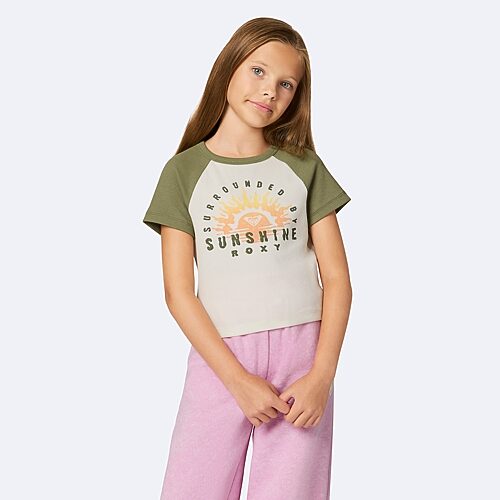 Click here for Roxy Big Kid Girls Crew Neck Short Sleeve T-Shirt... prices