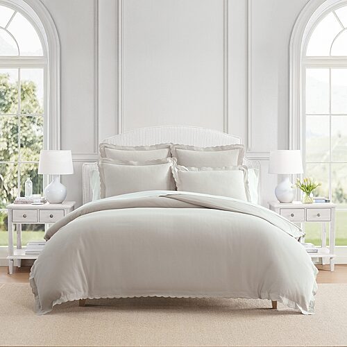 Click here for Martha Stewart Signature Scallop 3-pc. Duvet Cover... prices