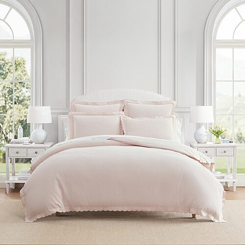 Click here for Martha Stewart Signature Scallop 3-pc. Duvet Cover... prices