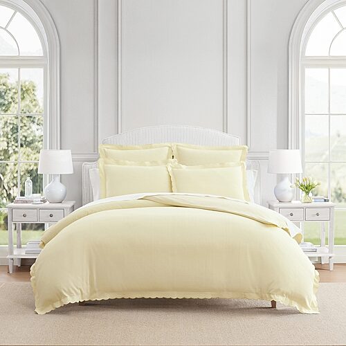 Click here for Martha Stewart Signature Scallop 3-pc. Duvet Cover... prices