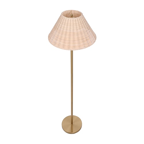 Click here for Enchante Bali Floor Lamp  One Size  Yellow prices