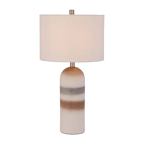 Click here for Enchante Sahara Ceramic Table Lamp  One Size  Whit... prices