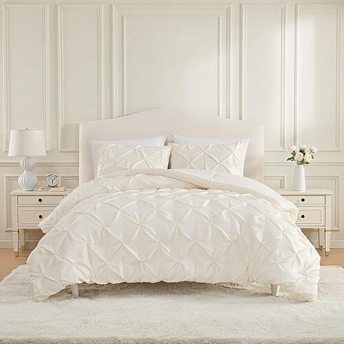 Click here for Laura Ashley Pintuck Solid Satin 2-Pc. Comforter S... prices
