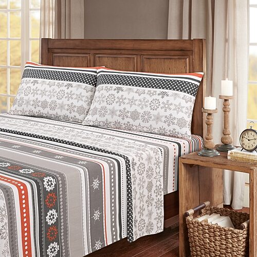 Click here for Kathy Ireland Turkish Cotton Flannel Holiday Flurr... prices