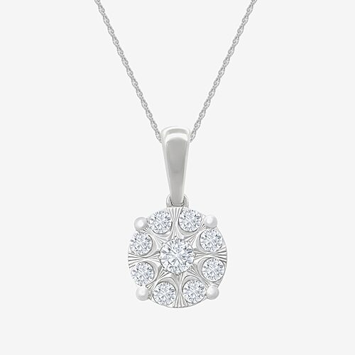 Click here for (H-I / I1) Womens 1/2 CT. T.W. Lab Grown White Dia... prices