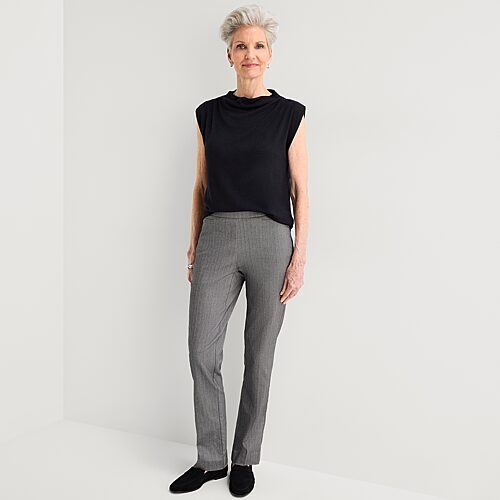 Click here for Liz Claiborne Lisa Womens Tall Straight Pull-On Pa... prices