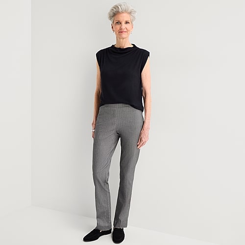 Click here for Liz Claiborne Lisa Womens Straight Pull-On Pant  4... prices