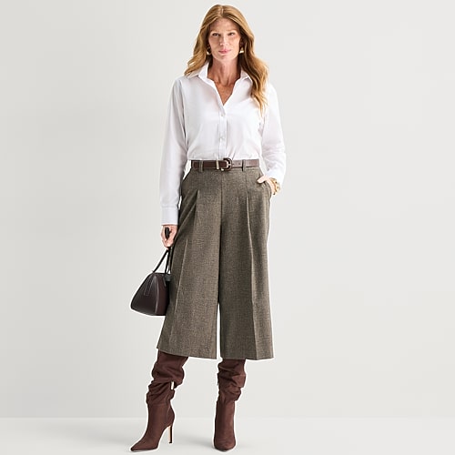 Click here for Liz Claiborne Womens Tall Culotte Pant  16 Tall  B... prices