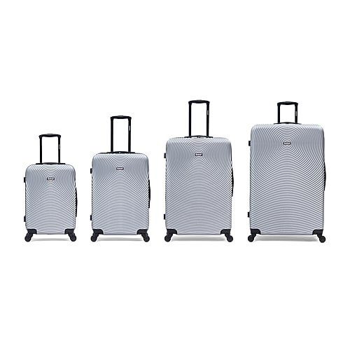Click here for Dukap Inception 4-pc. Hardside Luggage Set  One Si... prices