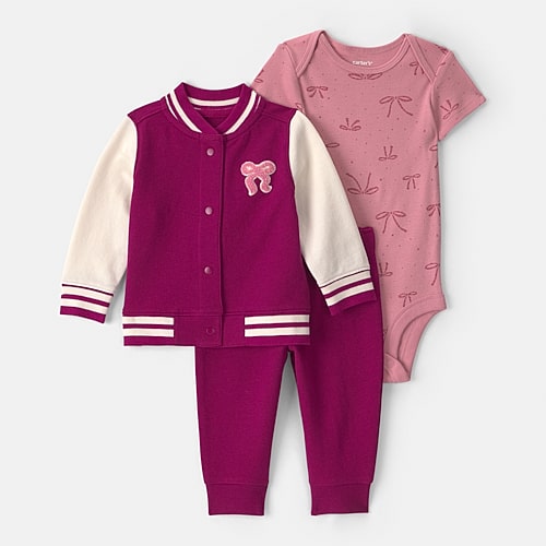 Click here for Carters Baby Girls Long-Sleeve Jacket  Bodysuit an... prices