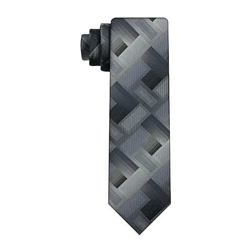 Click here for Van Heusen Geometric Tie  One Size  Black prices