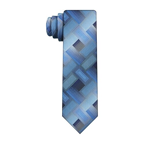 Click here for Van Heusen Geometric Tie  One Size  Blue prices