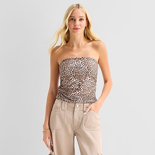Click here for Forever 21 Womens Juniors Tube Top  Large  Brown prices