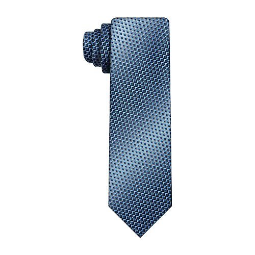 Click here for Van Heusen Geometric Tie  One Size  Blue prices