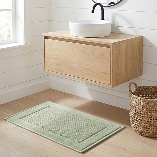 Click here for Madison Park Sanctuary Cotton Woven Bath Rug  One... prices