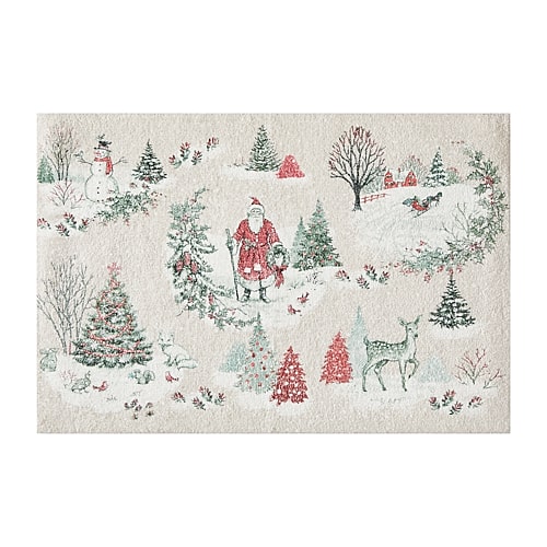 Click here for Avanti Yuletide Bath Rug  One Size  Beige prices