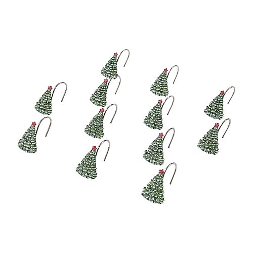Click here for Avanti Yuletide Shower Curtain Hooks  One Size  Be... prices