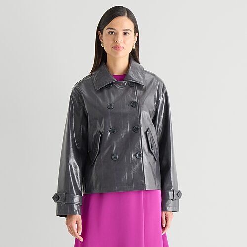 Click here for Worthington Womens Faux Leather Lightweight Jacket... prices