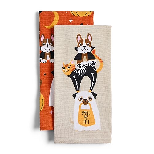 Click here for Layerings Spooky Squad 2-pc. Kitchen Towel Set  On... prices