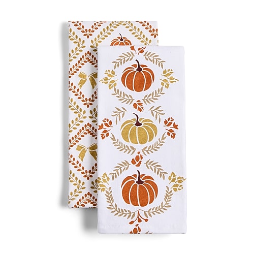 Click here for Layerings Harvest Heirloom 2-pc. Kitchen Towel Set... prices