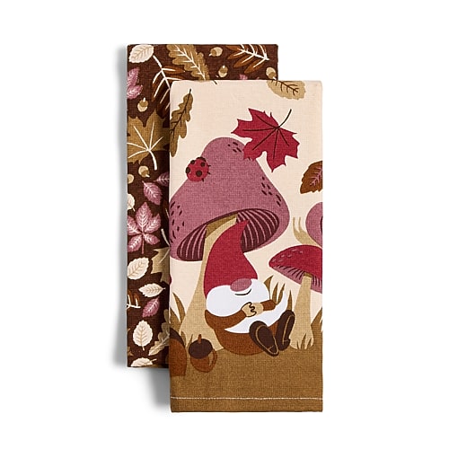 Click here for Layerings Autumn Gnome 2-pc. Kitchen Towel Set  On... prices