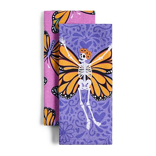 Click here for Layerings Mariposa Muertos 2-pc. Kitchen Towel Set... prices