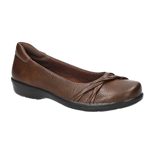 Click here for Easy Street Womens Paulie Slip-On Flats - Tan prices