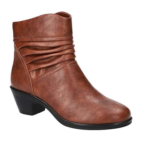 Easy Street Womens Bess Ankle Booties - Tan