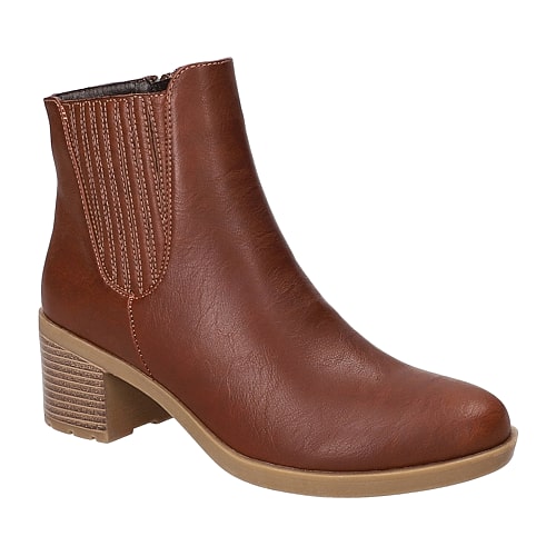 Click here for Easy Street Womens Tulsa Block Heel Booties  7 Med... prices
