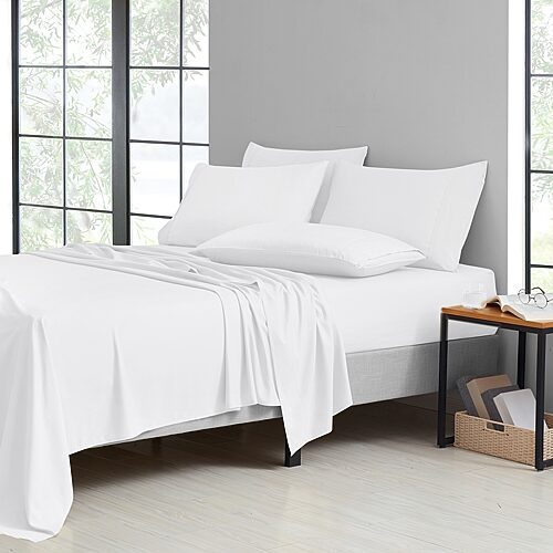 Click here for Kathy Ireland 2000TC Solid Cotton 6pc. Sheet Set prices