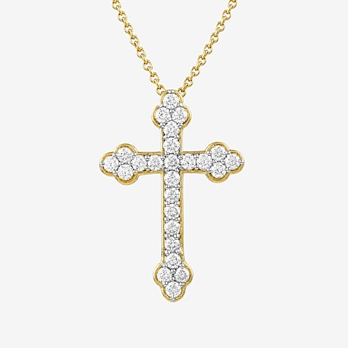 Click here for Cross (I / I2) Womens 1/2 CT. T.W. Lab Grown White... prices