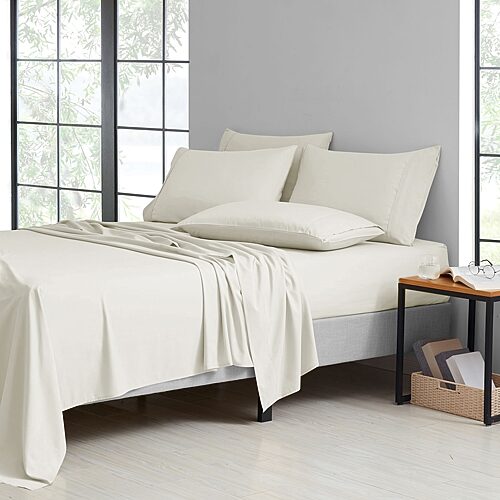 Click here for Kathy Ireland 2000TC Solid Cotton 6pc. Sheet Set prices