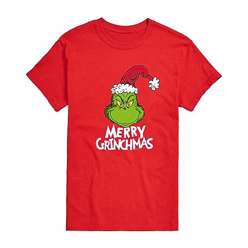 Click here for Mens Dr. Seuss The Grinch Merry Grinchmas T-shirt... prices