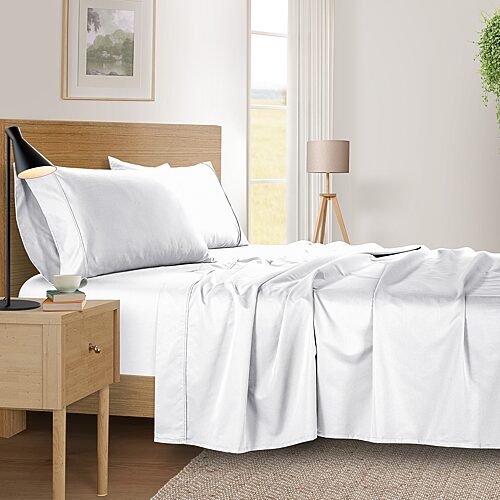 Kathy Ireland 500 Thread Count Cooling Cotton 4pc. Sheet Set